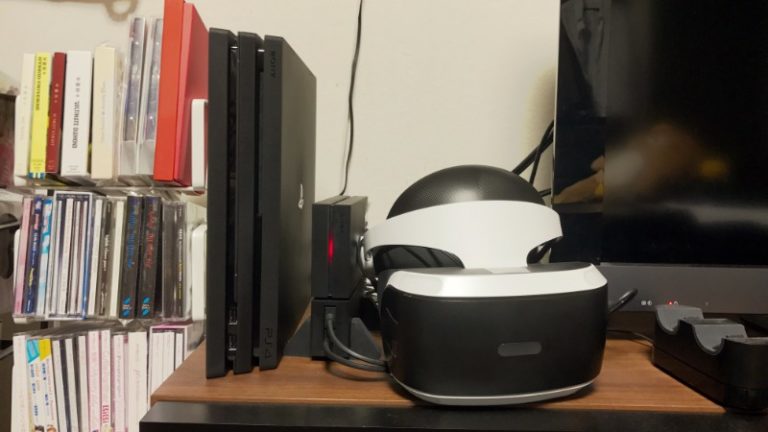 全部乗せできるPSVRスタンド購入レビュー。スッキリ収納できておすすめ！ - ましろNOTE